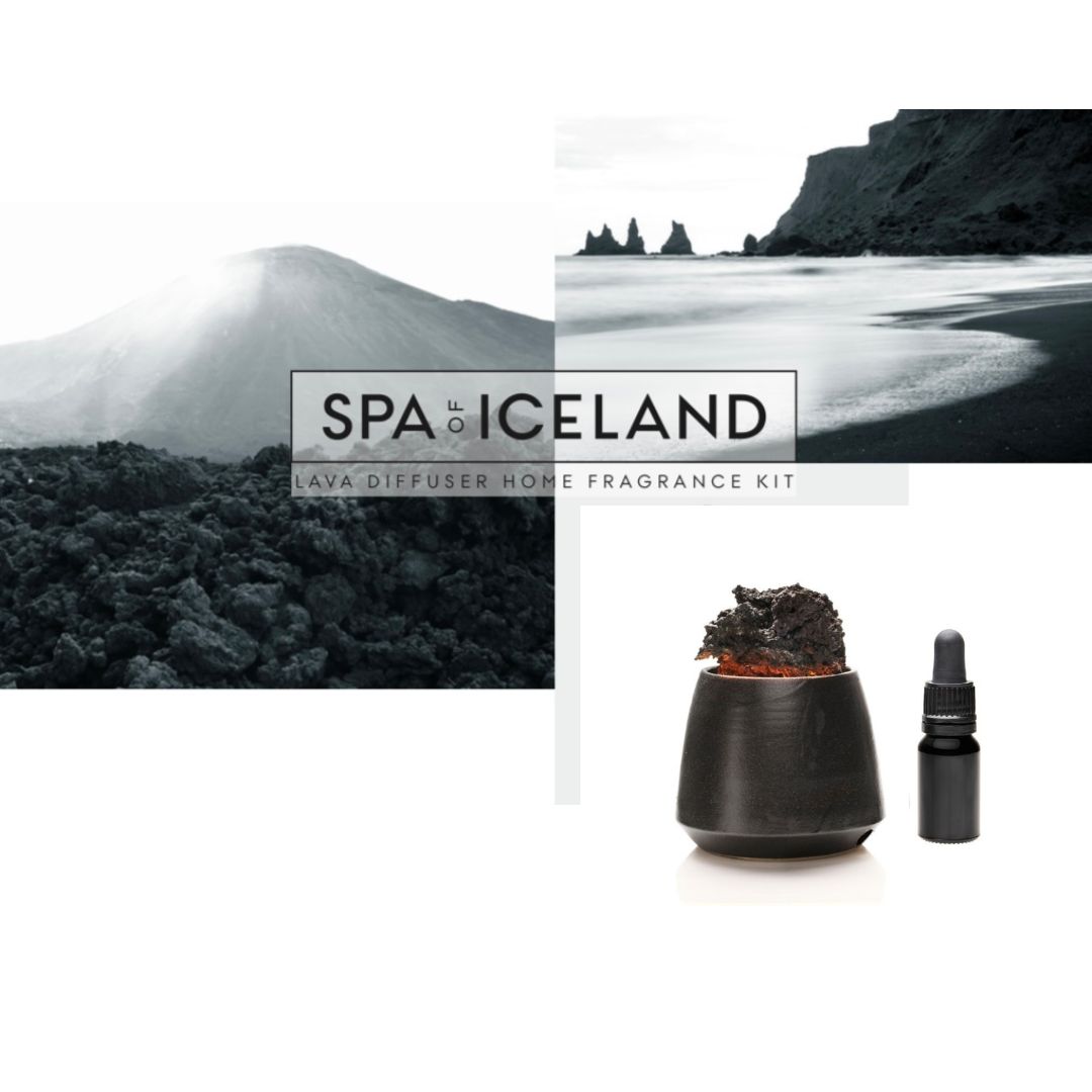 Lava Diffuser - Svart - Spa of Iceland